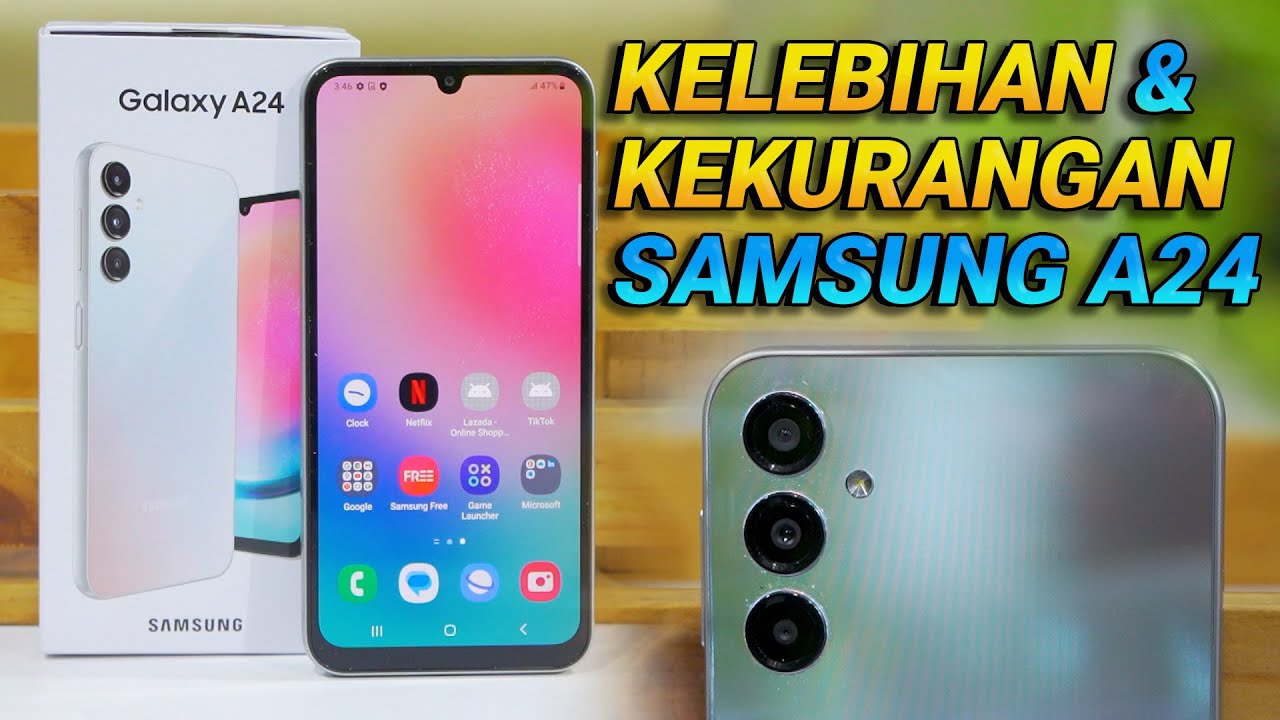 REVIEW Samsung Galaxy A24, Ada Lebihnya, tapi Ada Kurangnya Juga - YouTube