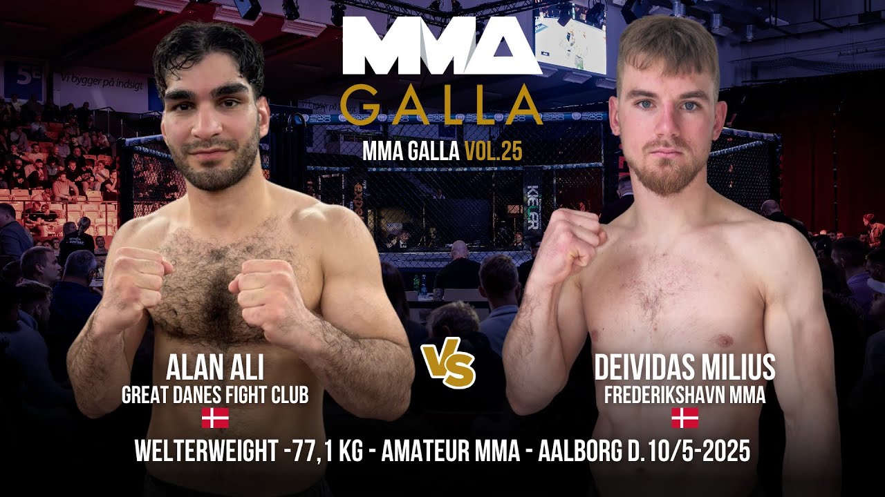 Alan Ali - Great Danes Fight Club (DK) Vs. Deividas Milius ...