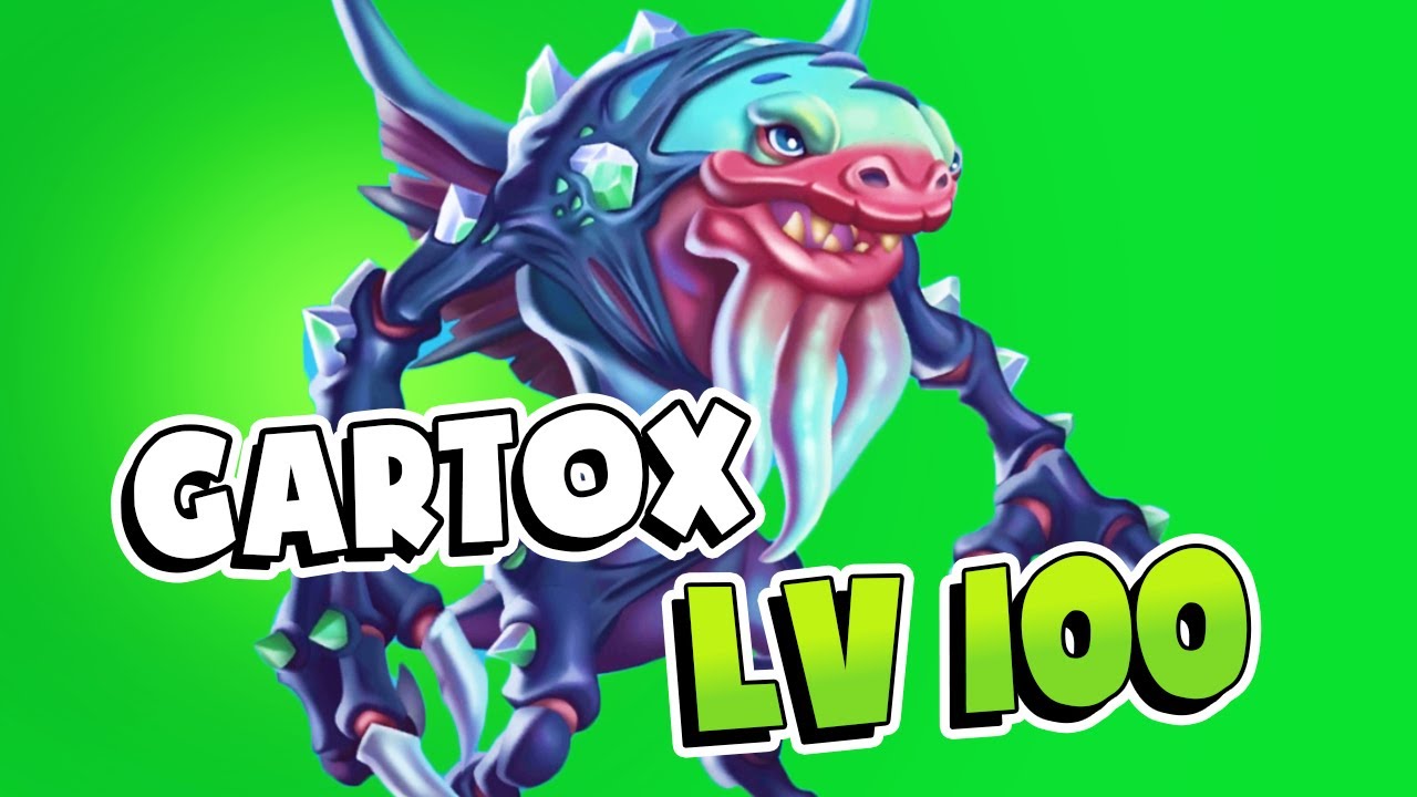 Monster Legends - Gartox level 1 to 100 combat - YouTube