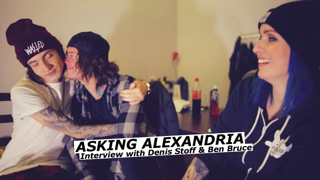 ASKING ALEXANDRIA interview with Denis Stoff & Ben Bruce | www.pitcam ...