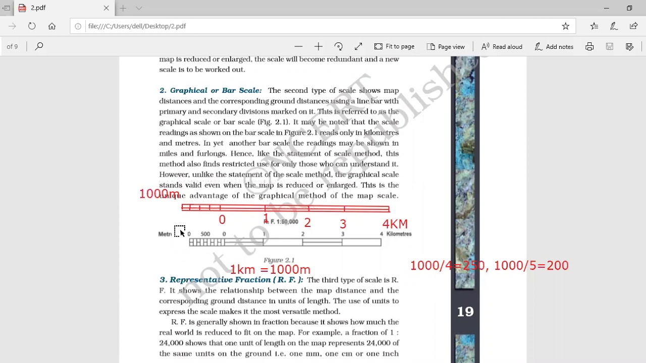 GRAPHICAL SCALE, CHAPTER TWO - YouTube