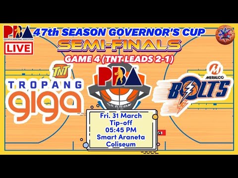🔴PBL LIVE GAME 4 | TNT VS MERALCO | LIVE SCOREBOARD & PLAY BY PLAY ...