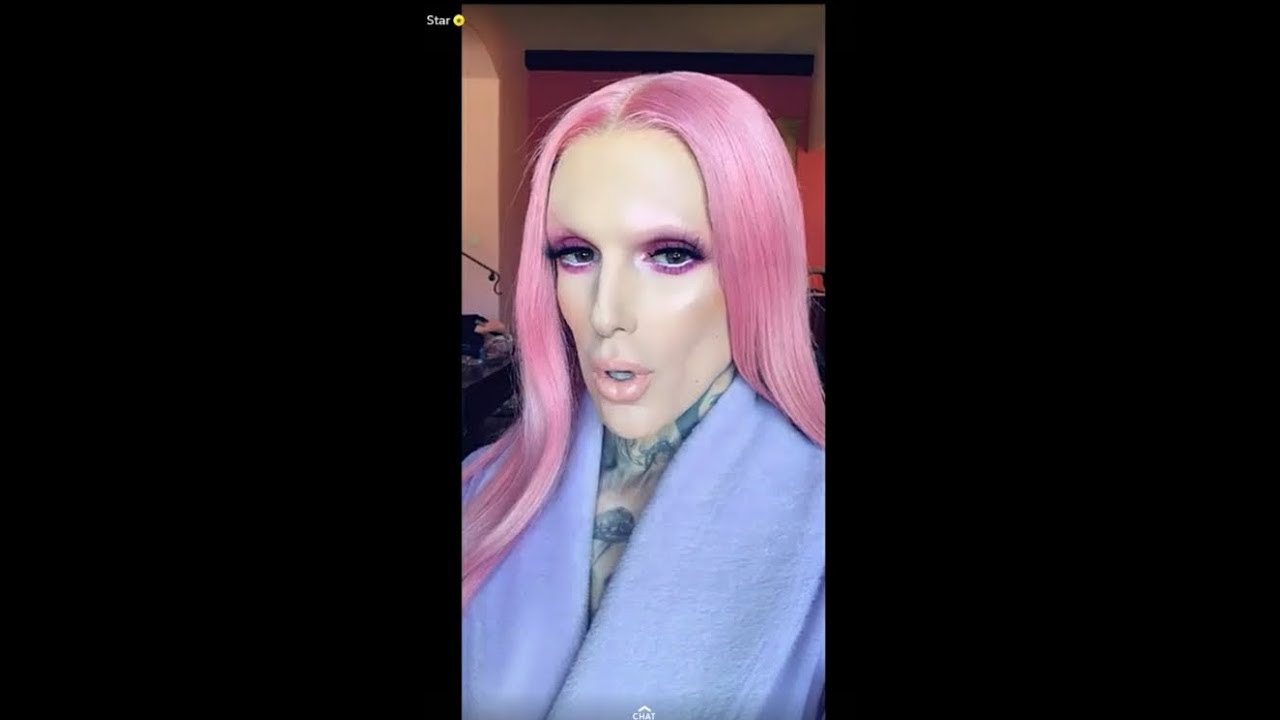 Jeffree Star Films Closet Tour| SnapChat Story - YouTube