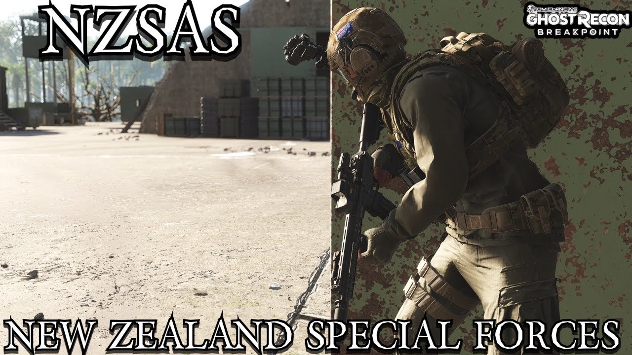 GHOST RECON BREAKPOINT - NEW ZEALAND SPECIAL FORCES UNIT (NZSAS) - YouTube