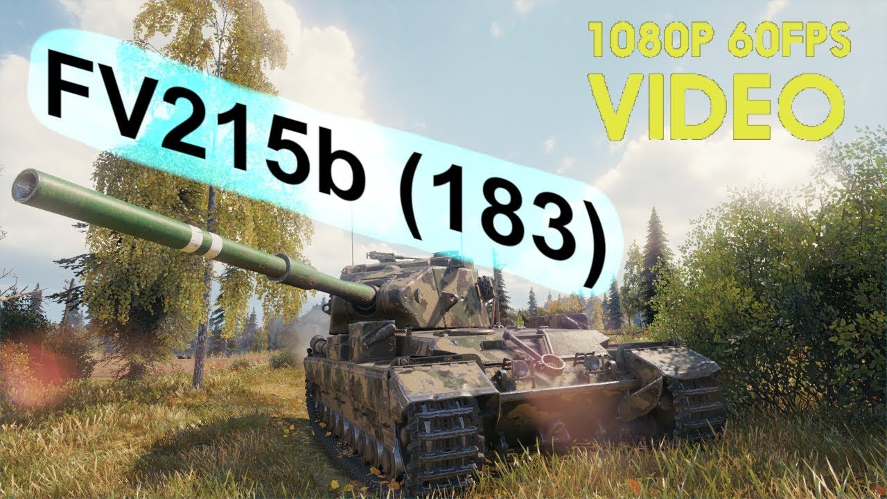 World of Tanks FV215b (183) - 6 Kills 12K Damage - YouTube