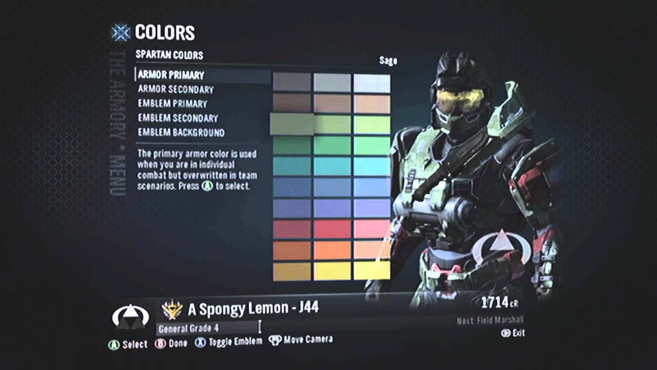 Halo: Reach | How to make Jorge (Noble 5) In The Armory - YouTube