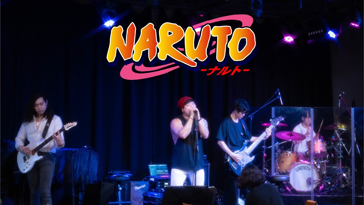 FLOW - GO!!! (NARUTO ナルト) | Band Cover バンドで演奏してみた @Lau Bak Livehouse ...