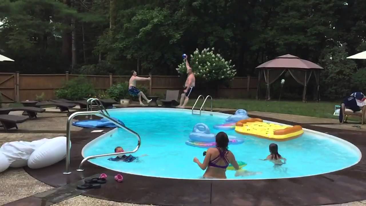 Amazing Pool Acrobatics - The Windmill Dunk in slow motion Awesome ...
