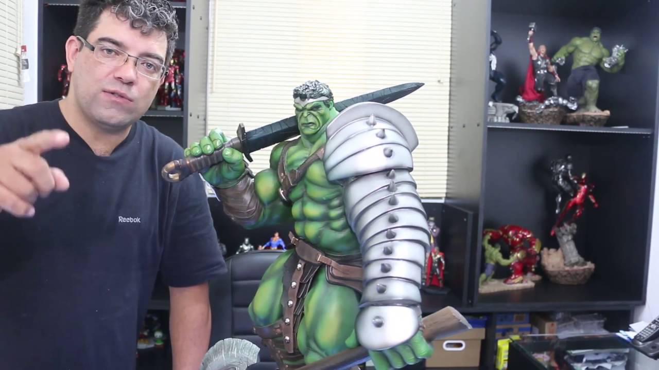 UNBOX King Hulk 1/4 da SideShow - [PT- BRASIL ] - YouTube