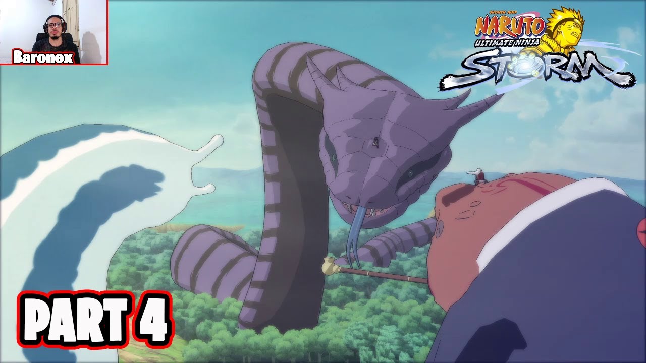 NARUTO STORM 1 / EP 4 EM BUSCA DA TSUNADE / BARONEX GAMEPLAY - YouTube