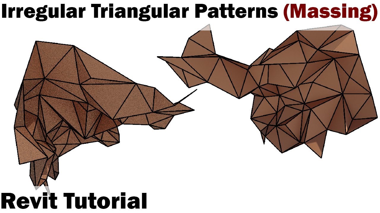 Revit Tutorial - Irregular Triangular Structure (Massing) - YouTube