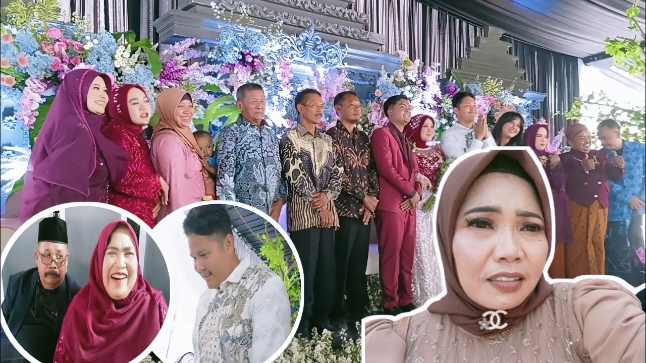 MBOK GIMBUL HADIRI PERNIKAHAN NYA MAS DIMAS ZAENAL DAN ENDAH RATIH - YouTube