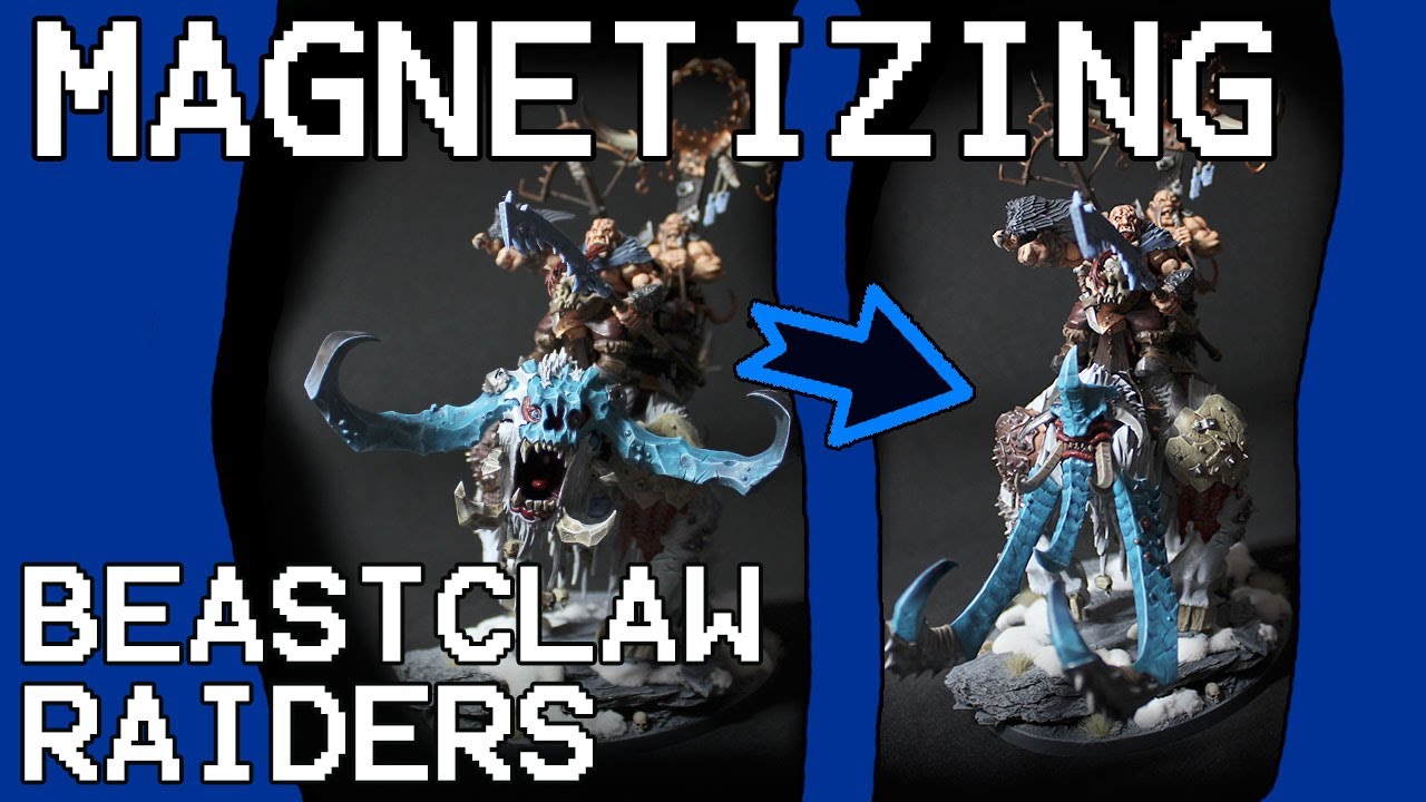 MAGNETIZING BEASTCLAW RAIDERS Tutorial / Results (Quacks of War #2 ...