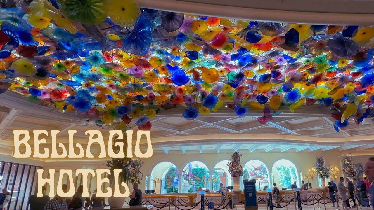 Whats inside the Bellagio Hotel? || Las Vegas Hotel || Las Vegas Strip ...
