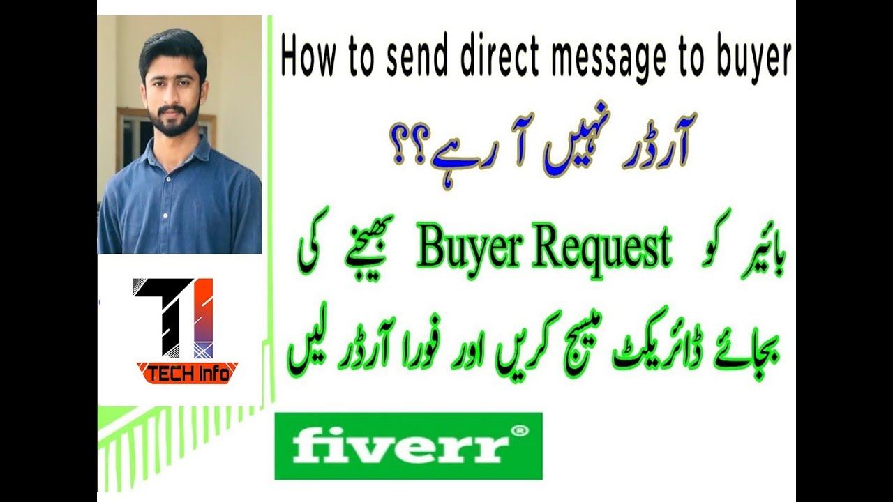 How to Directly Inbox Client From Buyer Request || Fiver Per Buyer Ko ...