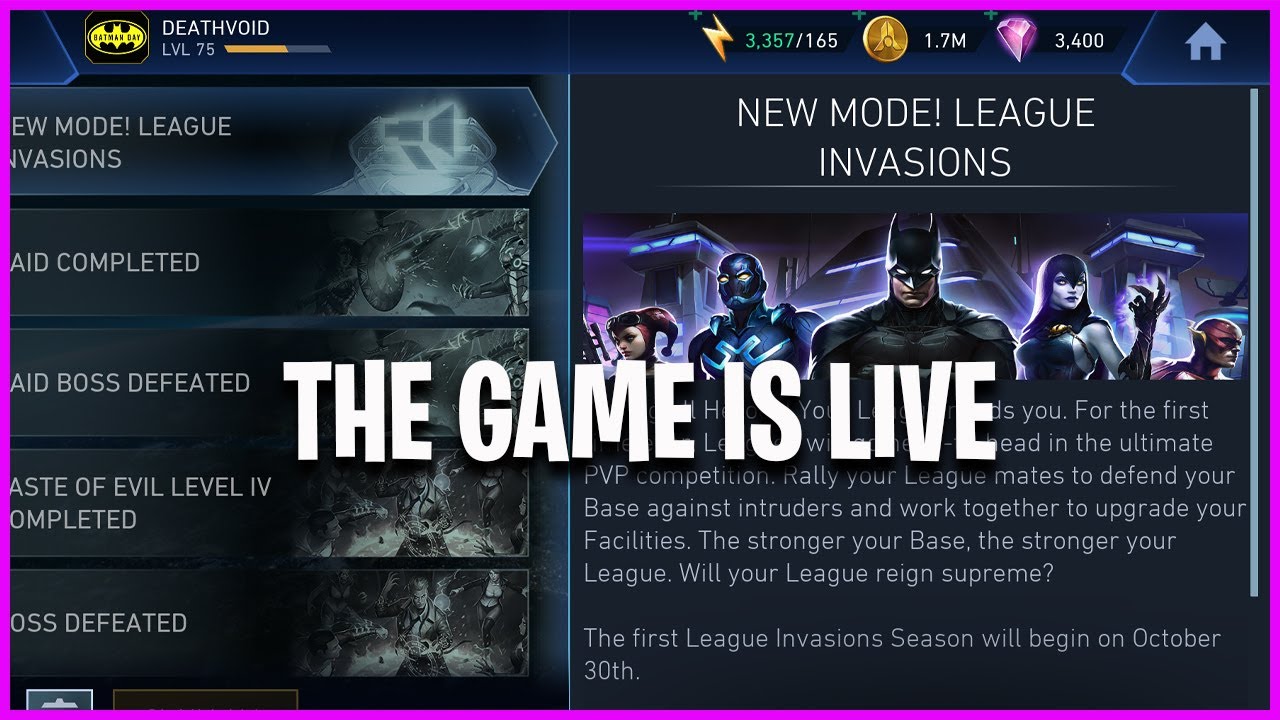 Injustice 2 Mobile The Game Is Live UPDATE 6 0 League Invasions injustice-2-mobile-the-game-is-live-update-6-0-league-invasions