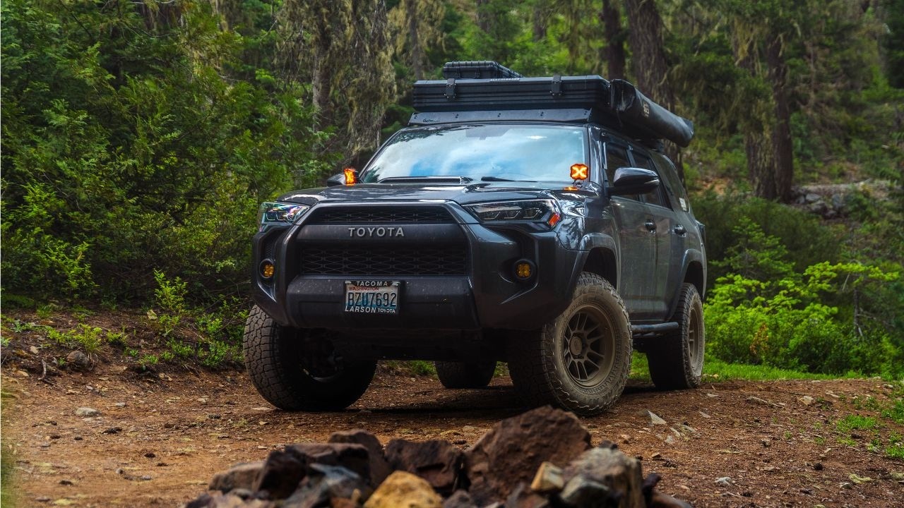 Found the Perfect Campsite Beside a Waterfall | Solo Overlanding in ...