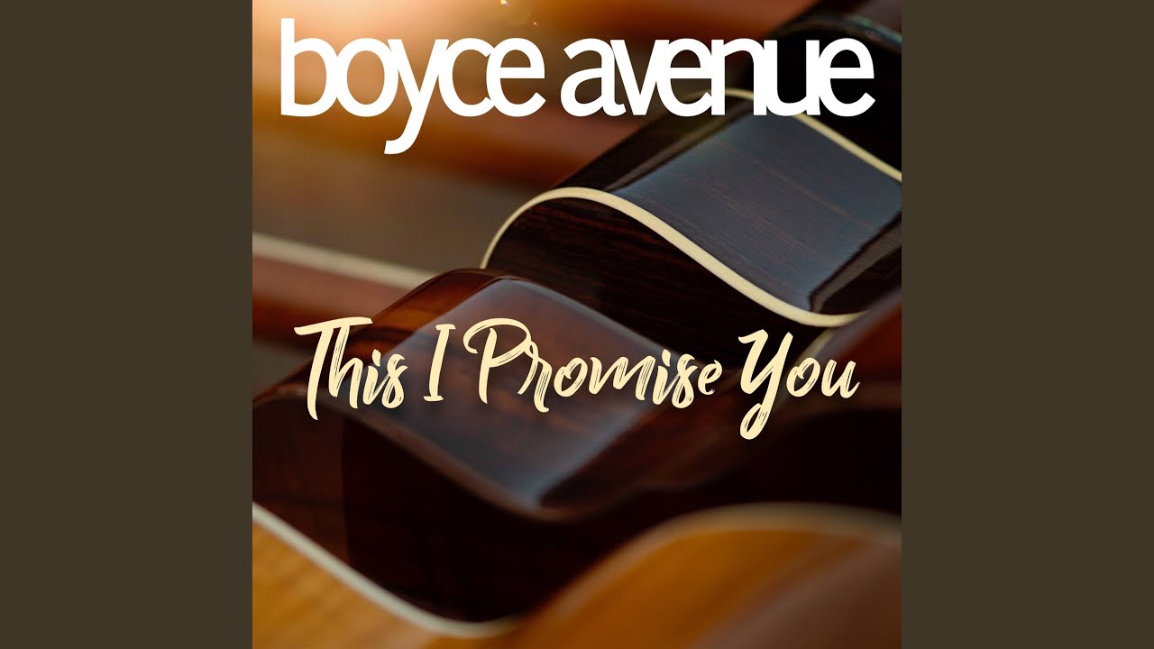 This I Promise You - YouTube