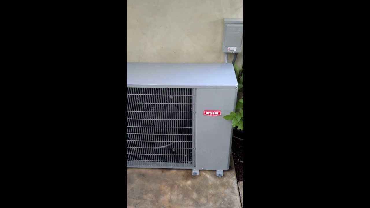 slim ac unit. really quiet... - YouTube