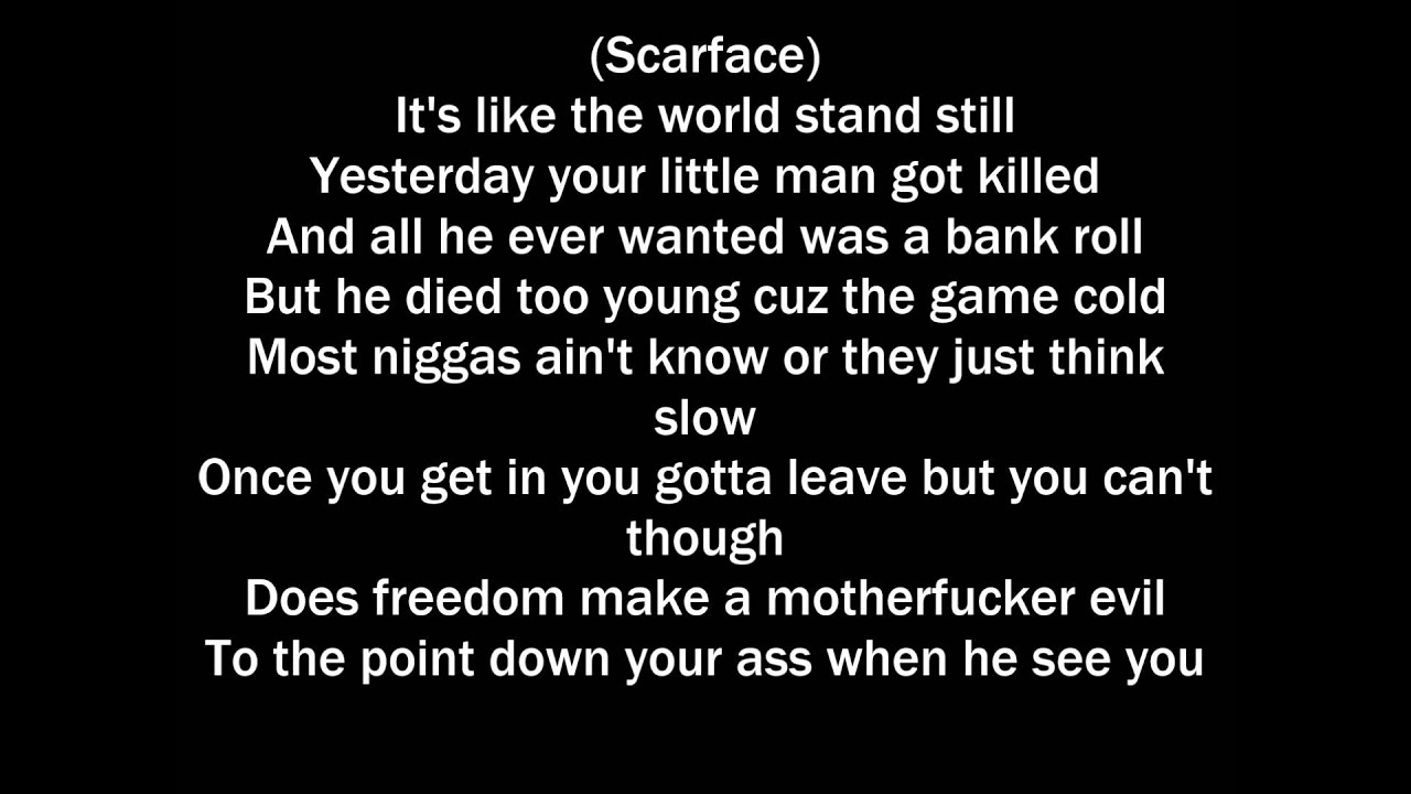 2 Chainz - Ghetto Dreams ft. John Legend & Scarface Lyrics - YouTube