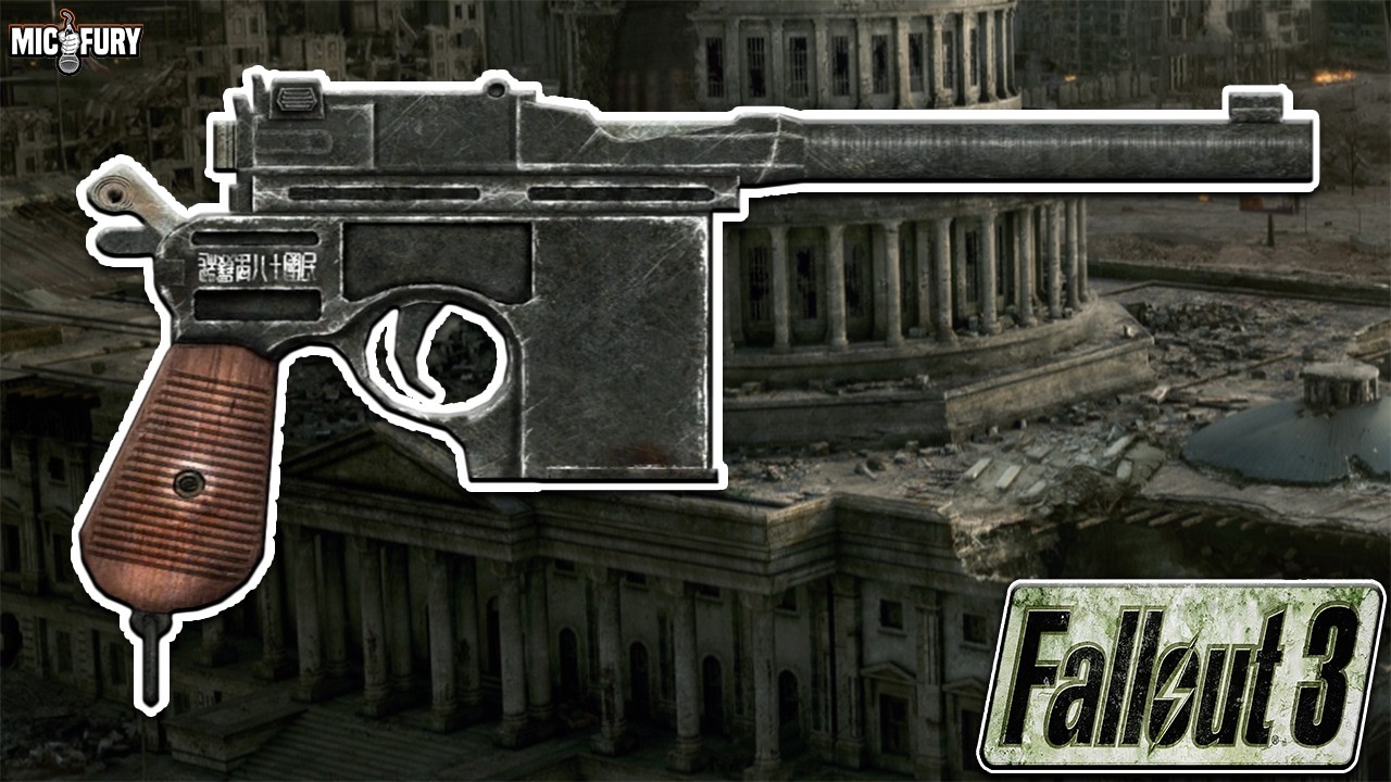 Every Beginner Needs The Zhu Rong v418 Chinese Pistol in Fallout 3 (U.B ...