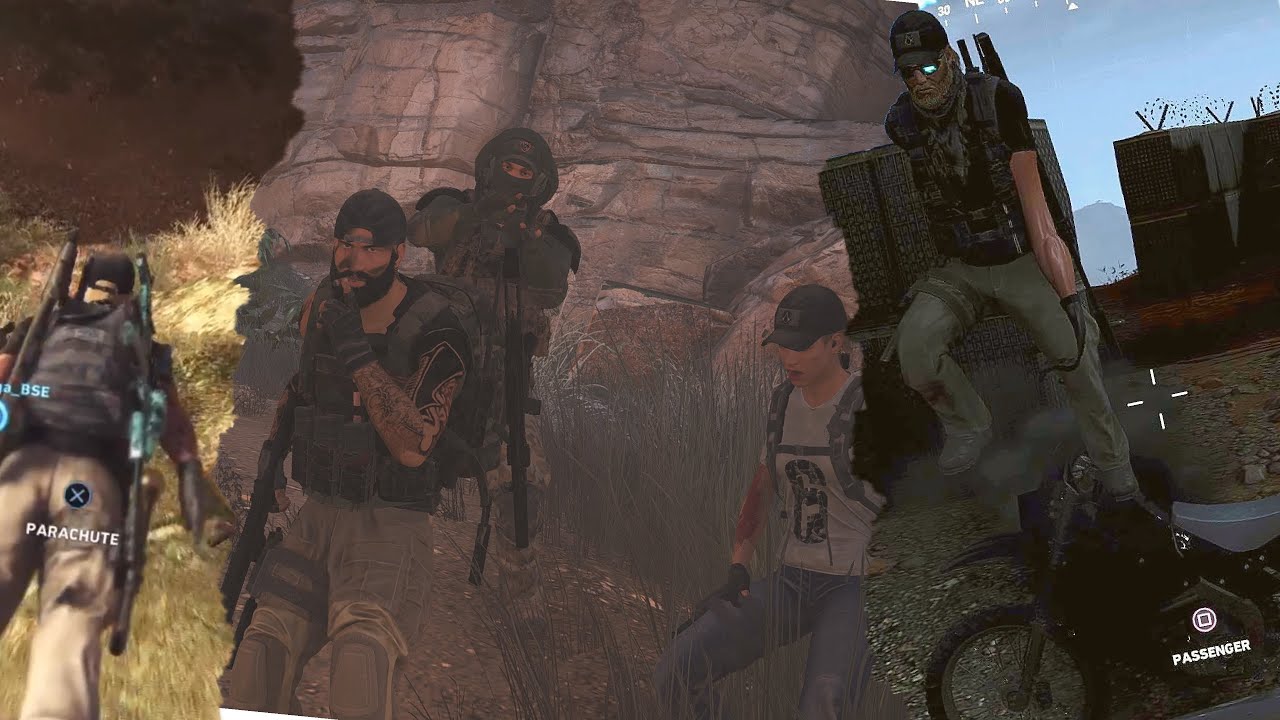 AIM FOR THE BUSHES!! AND GLITCHES!!! - Ghost Recon Wildlands Funny moments - YouTube