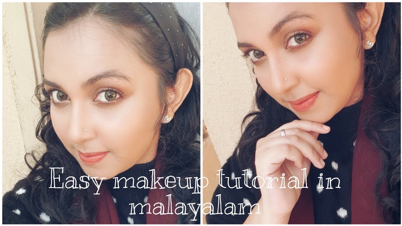 Makeup tutorial in malayalam||partymakeup||simplemakeup|| eva's lifenest - YouTube