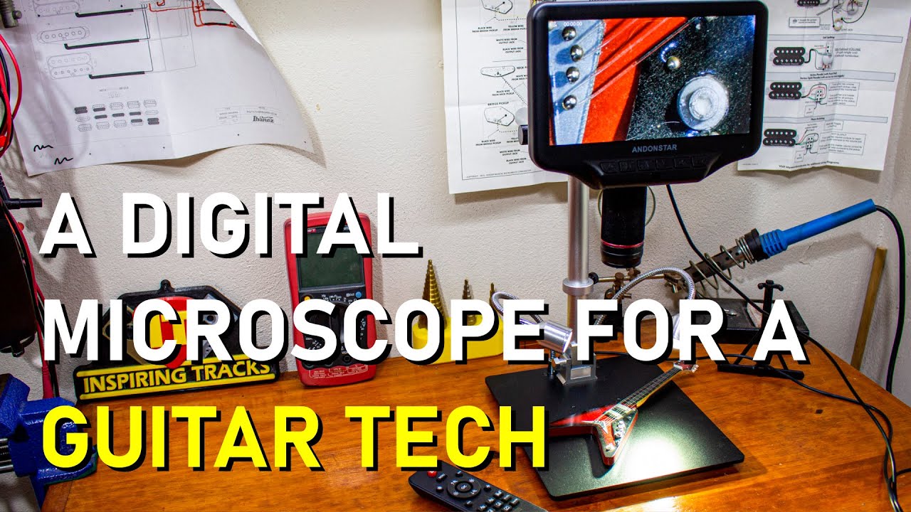 Andonstar AD407 Digital Microscope Review - A Guitar Tech Perspective ...