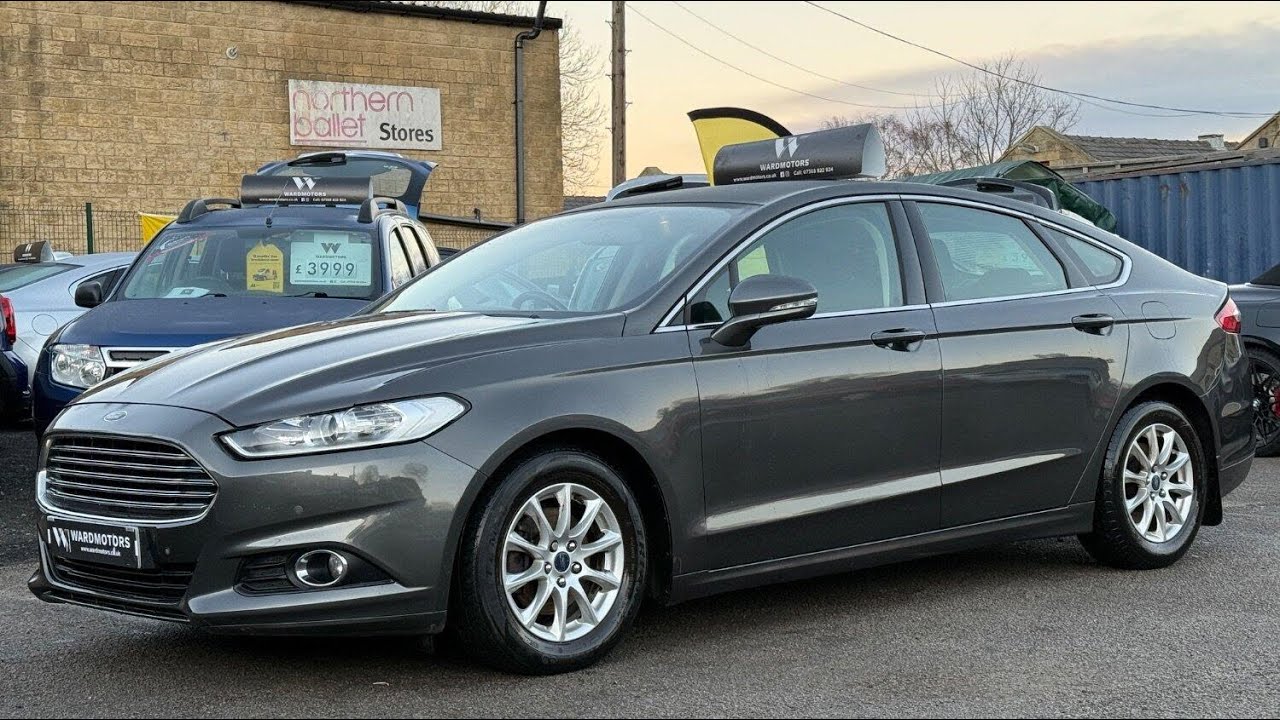 FORD MONDEO Hatchback 1.6 TDCi ECOnetic Zetec Diesel Grey 5dr 0 TAX ...