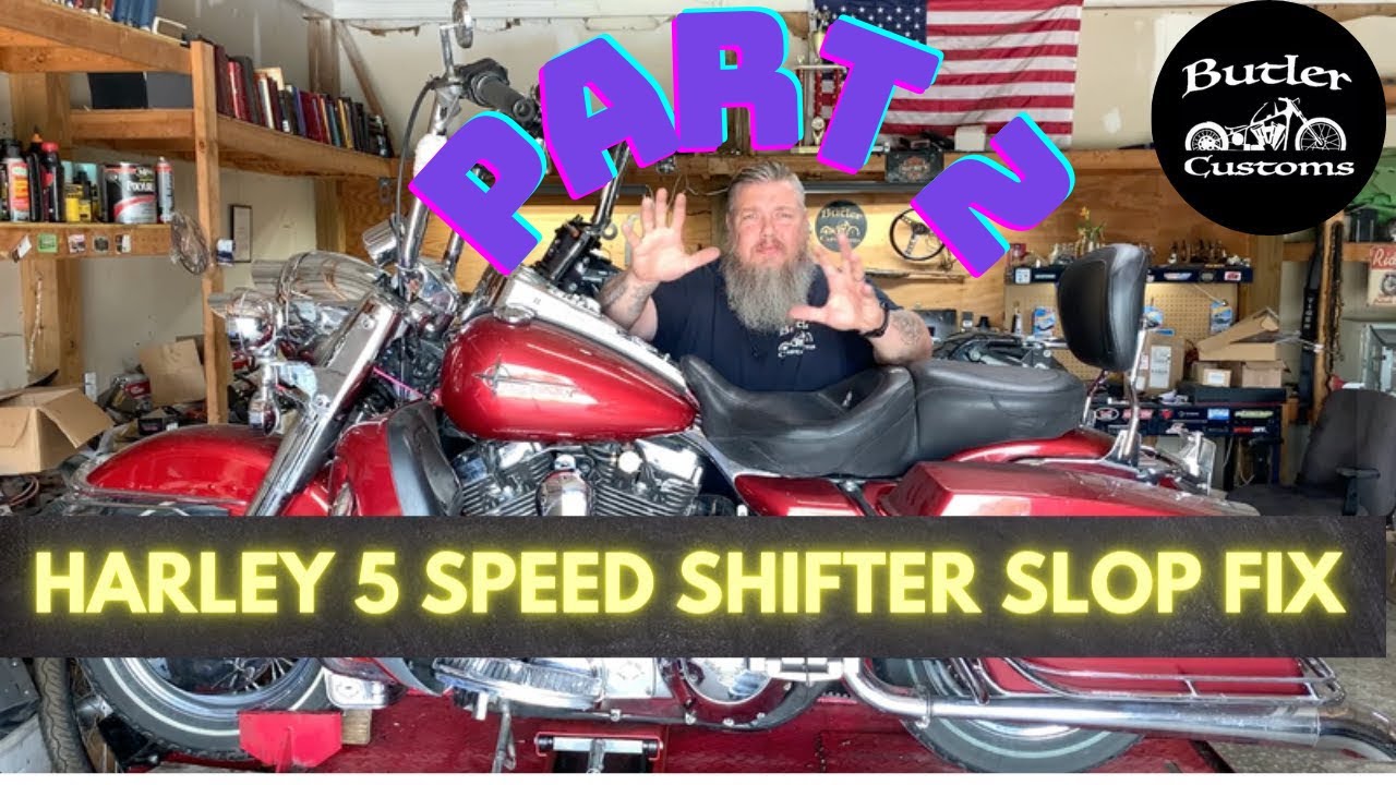 Part 2 of Harley 5 Speed Shifter Slop Fix. Inner and Outer Primary ...