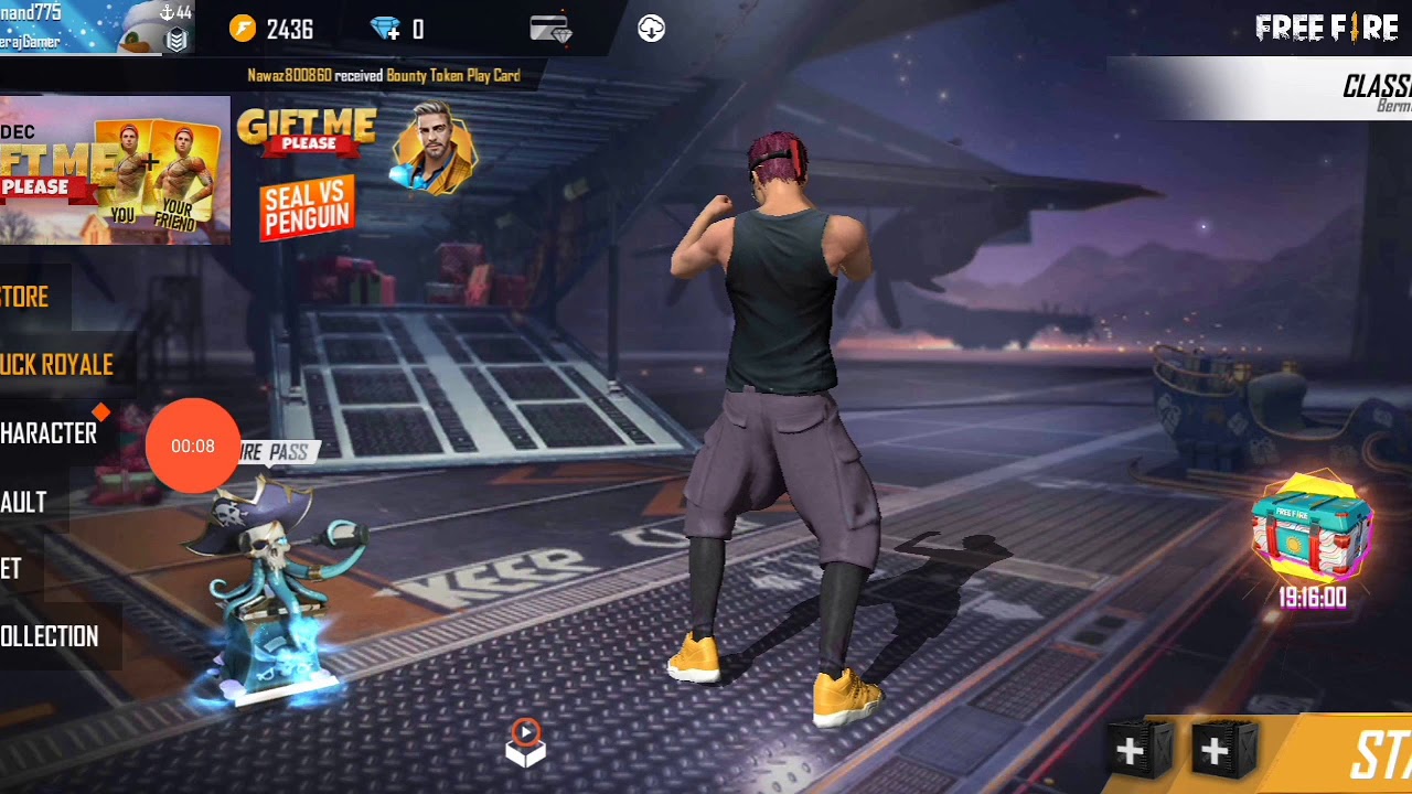 How to purchase the new character in the free fire game by Anand Gaming ...