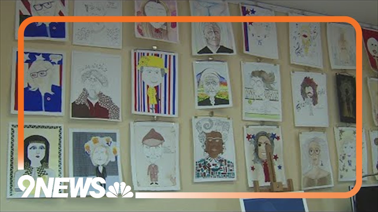 Art collection celebrates 'wacky' women who helped shape history - YouTube