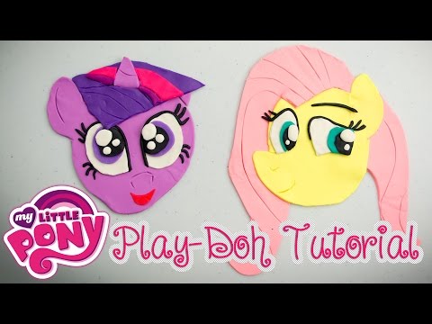 Twilight Sparkle & Fluttershy Play-Doh Tutorial My Little Pony (MLP)