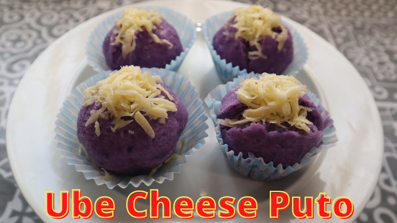 Classic Ube Cheese Puto - YouTube