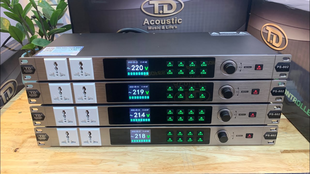 Quản lý nguồn TD PS802 2022 có hàng | Lh 0973503212 ( Tuân Acoustic ...