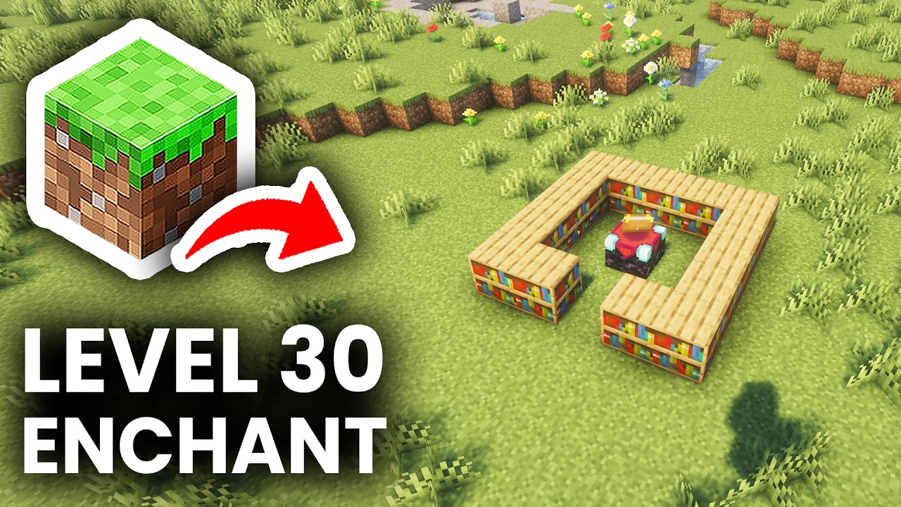 Best Level 30 Enchantment Setup In Minecraft - 2026 - YouTube