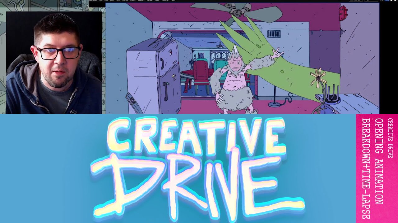 Creative Drive - Opening Animation Breakdown + Time-lapse - YouTube