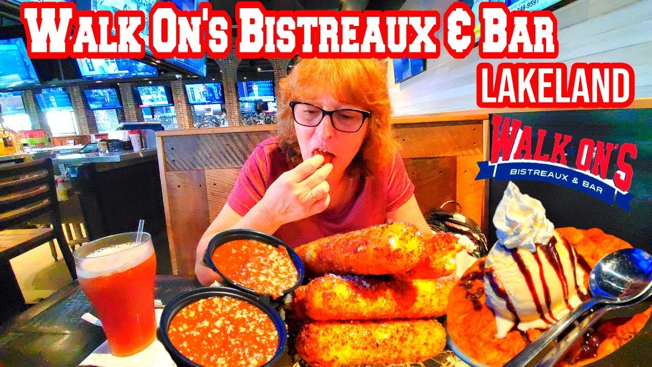 The Ribeye Poboy VS Buffalo Chicken Wrap ️Walk On's Bistreaux & Bar ...