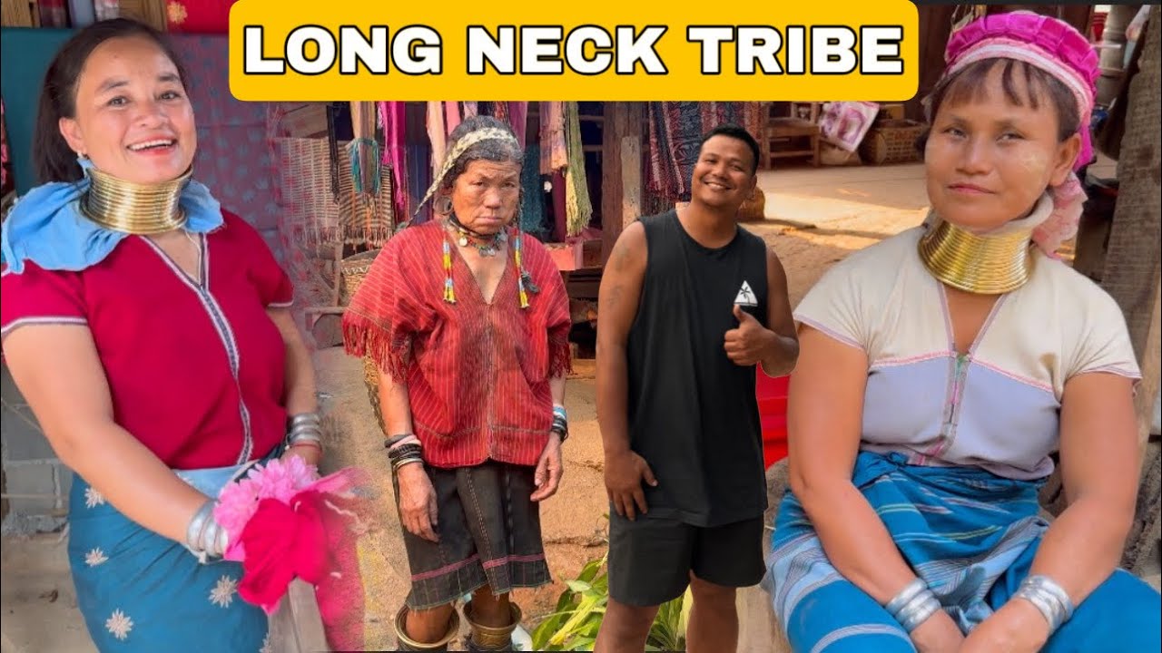 Visited Second Long Neck Village in Thailand Mae Hong Son - YouTube