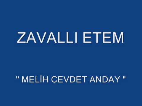 ZAVALLI ETEM   MELİH CEVDET ANDAY