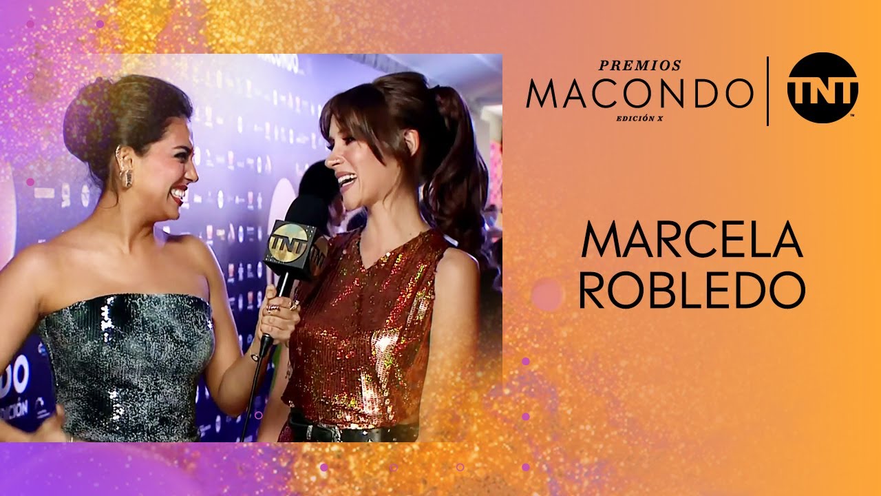 Marcela Robledo en la alfombra de los Premios Macondo 2022 | # ...