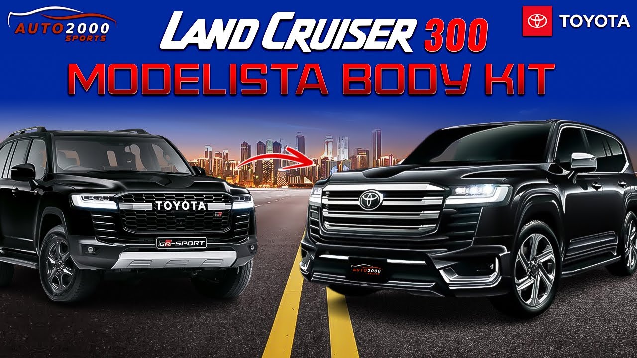 Toyota Land Cruiser GR LC300 To ZX With Modelista Bodykit 2024 👌 ...