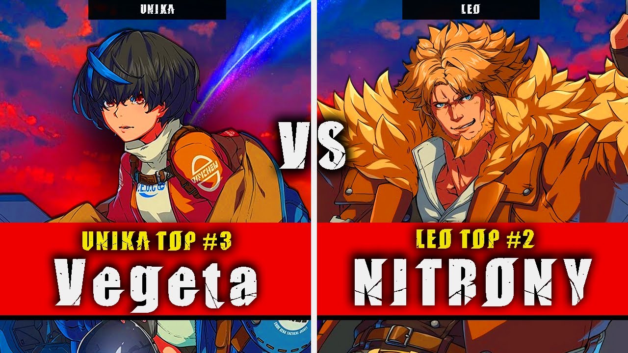 GGST | Vegeta (Unika) VS NITRONY (Leo) | Guilty Gear Strive High level gameplay - YouTube