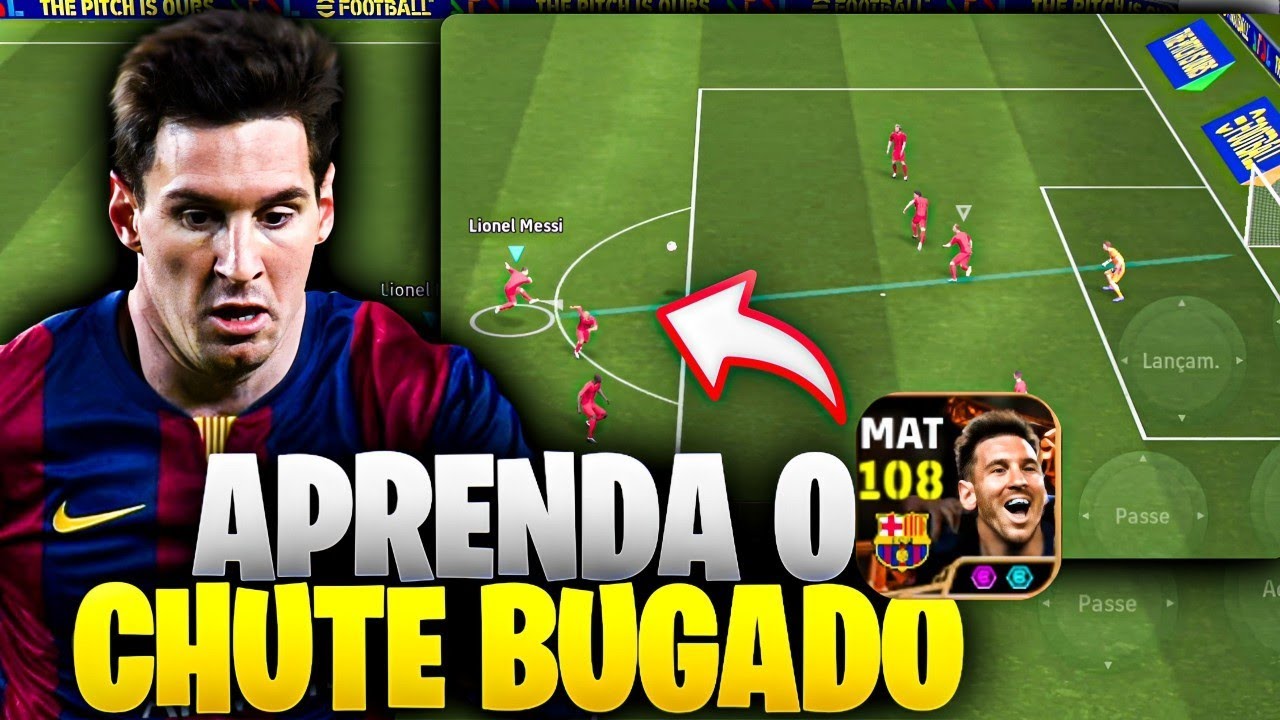COMO FAZER o CHUTE BUGADO do MESSI BLITZ CURLER da MANEIRA CERTA no EFOOTBALL 2025 MOBILE - YouTube