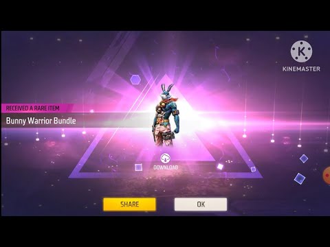 I Got Rare Item In FF | Only 3 spin bunny bundle | raistar bundle ...