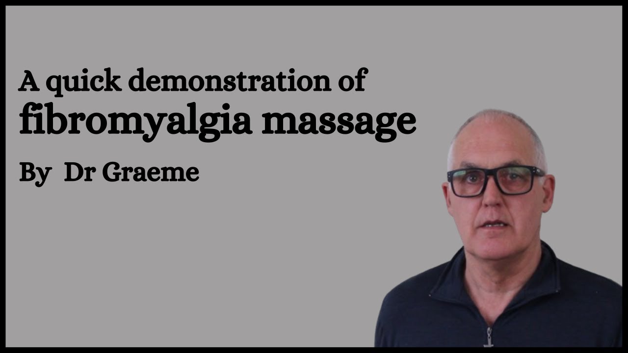 A quick demonstration of fibromyalgia massage - YouTube
