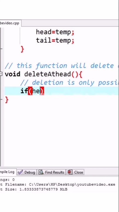delete node from head in singly linked list and doubly linked list | data structure linkedlist # ...