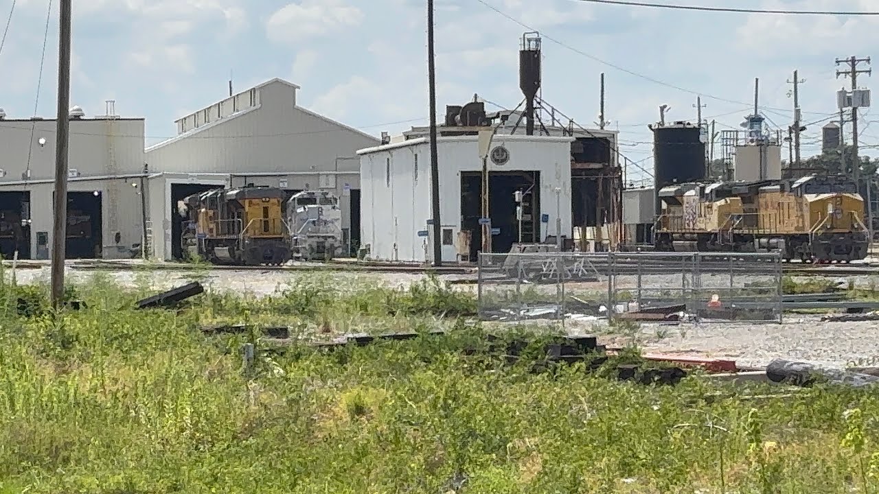 Arkansas Railroad Museum, Pine Bluff UP Yard and UP 1943 “Spirit of ...
