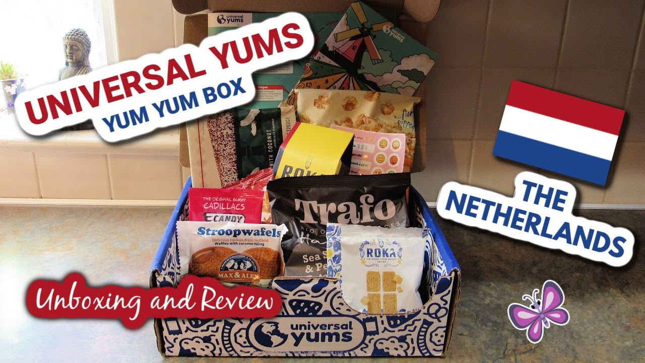 The Netherlands UNIVERSAL YUMS Subscription Box Unboxing & Taste Test ...
