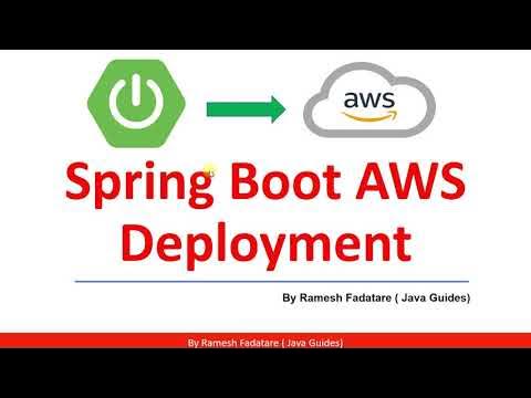 Spring Boot AWS Deployment - Full Course - YouTube